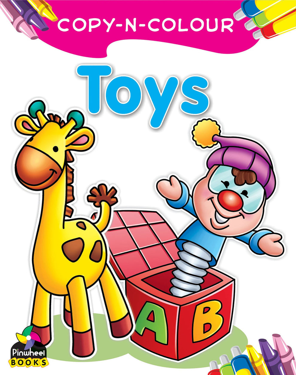 Copy N Colour Toys | Pinwheel Books