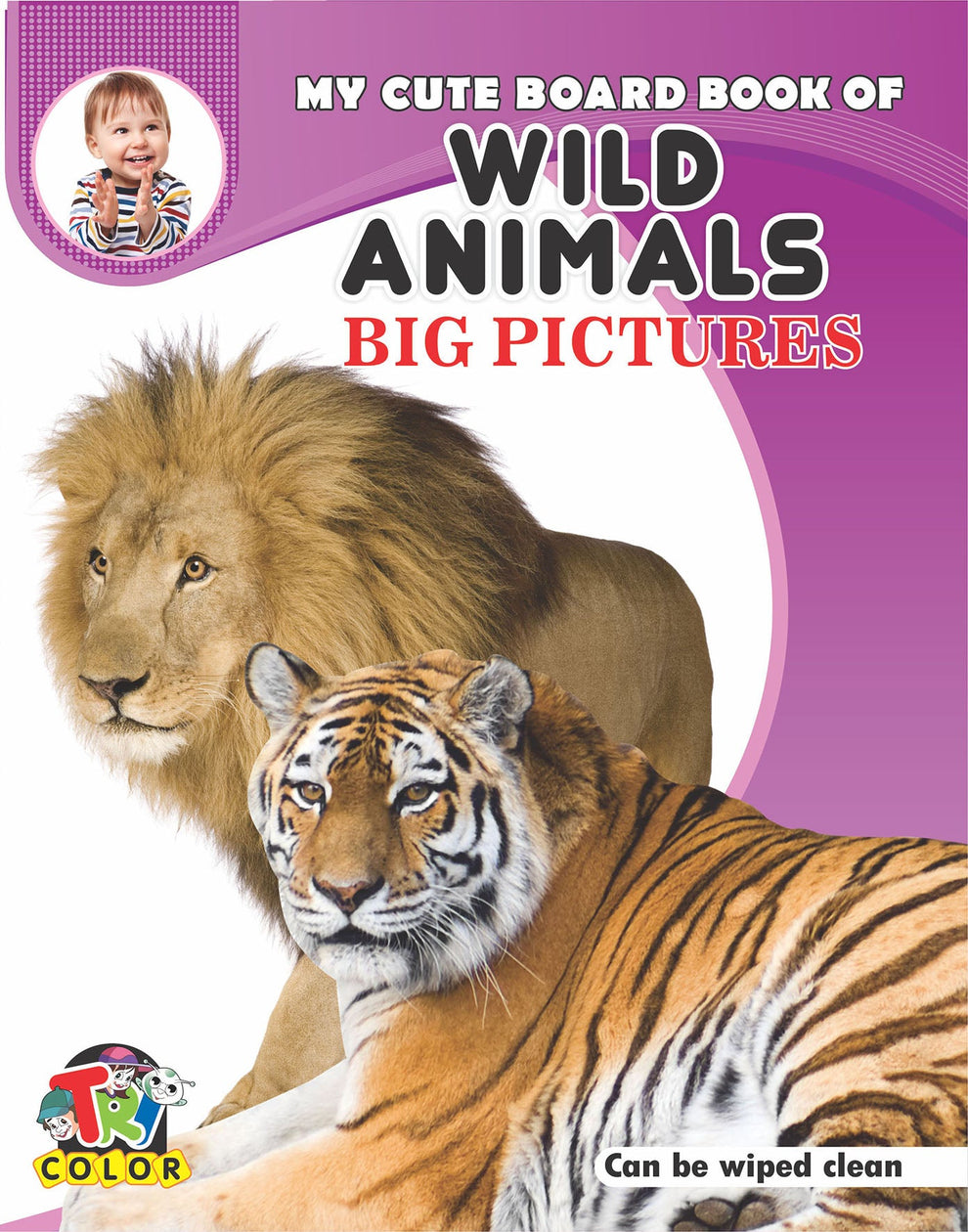 My Cute Board Book Of Wild Animals | Pinwheel Books