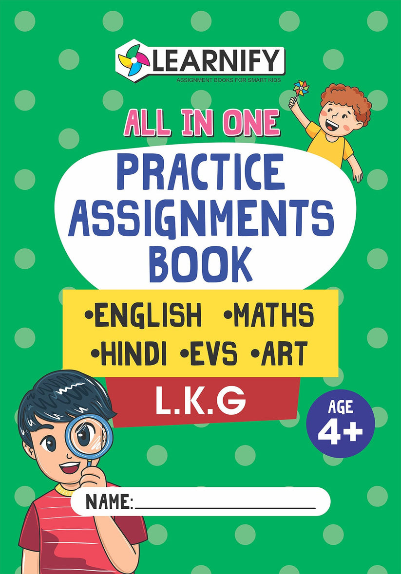 All In One Practice Assignments Book Lkg | Pinwheel Books