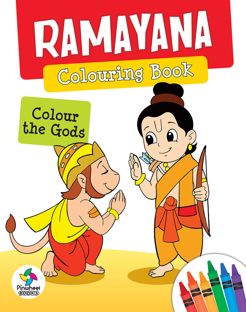 RAMAYANA COLOURING BOOK | Pinwheel Books
